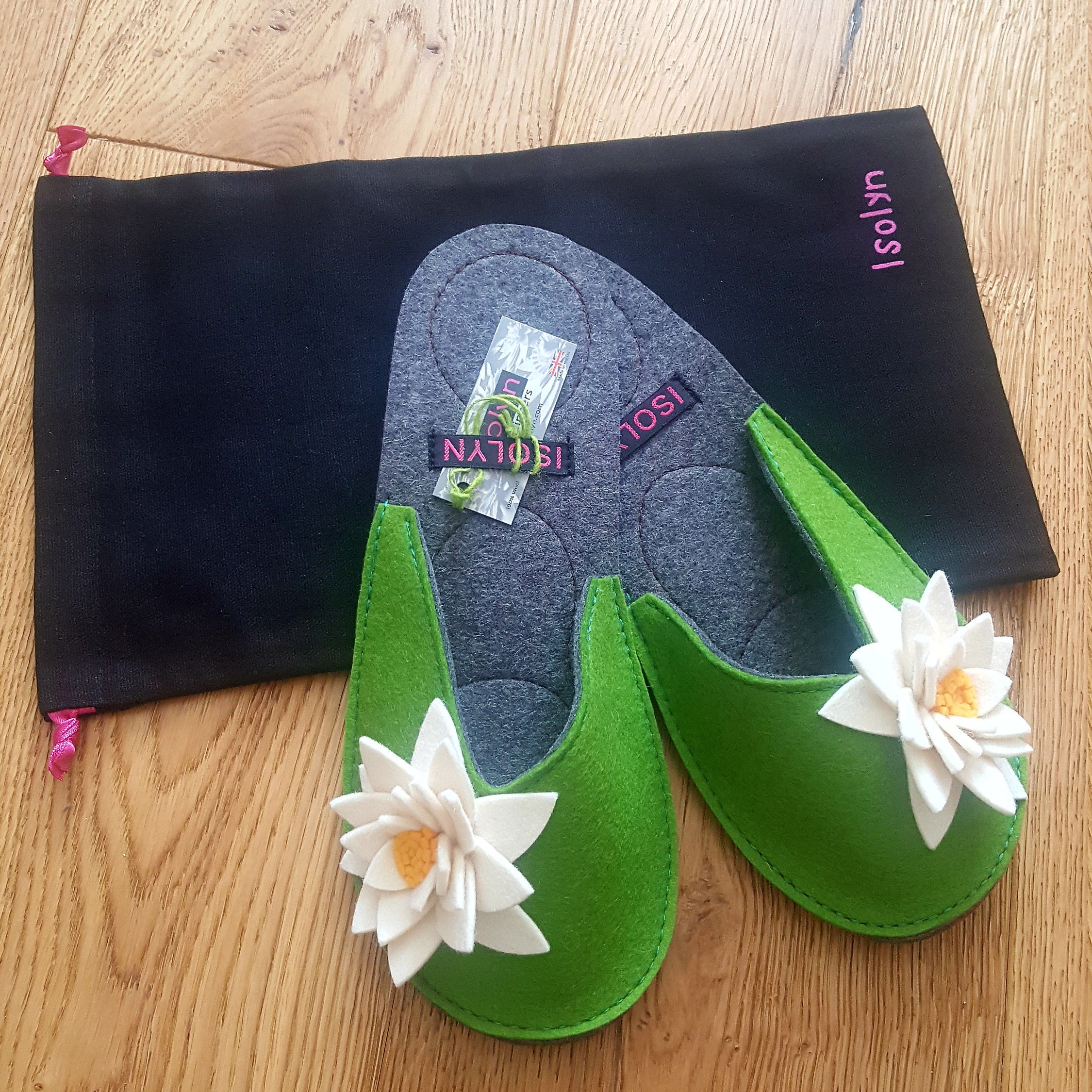 Isolyn Daisy Slippers. Bright and Light That Can Be Worn - Etsy