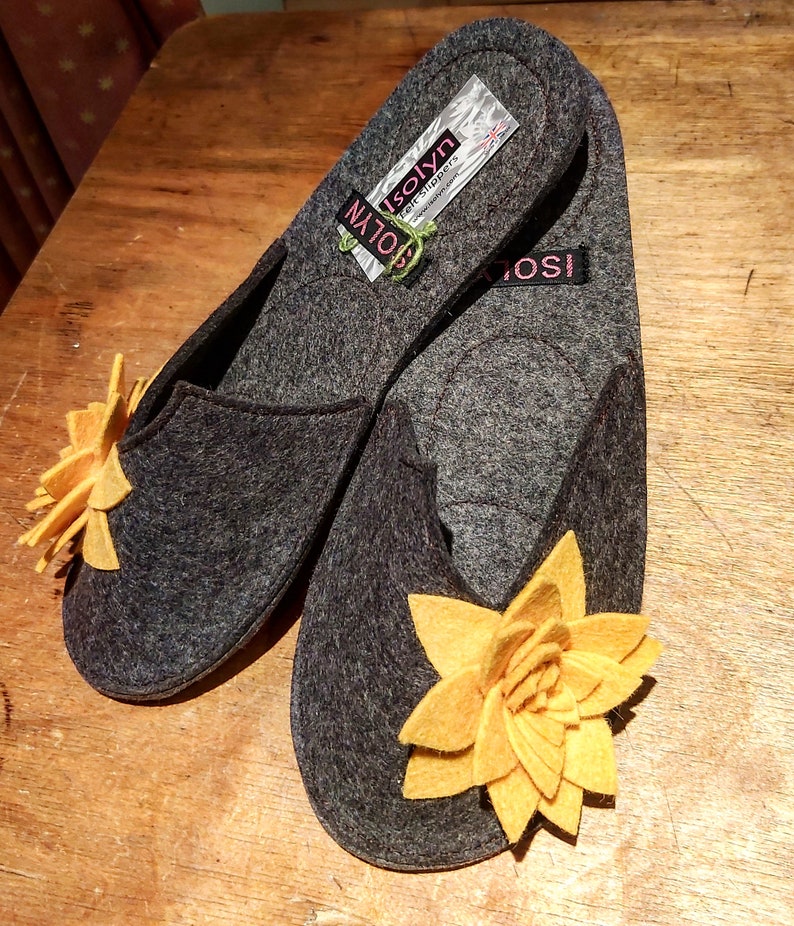 Isolyn Suzie Slipper With Lily Flower Very Comfortable With - Etsy
