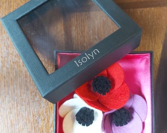 Poppy Corsage by Isolyn UK | Etsy