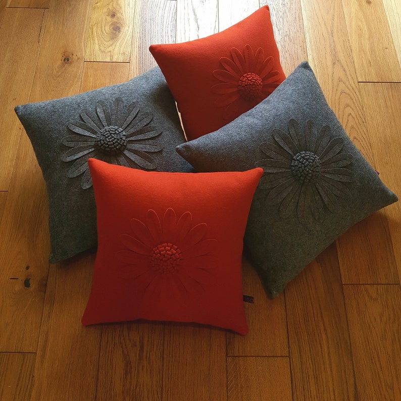 Daisy Cushion Cover by Isolyn. A Lovely Addition to an - Etsy