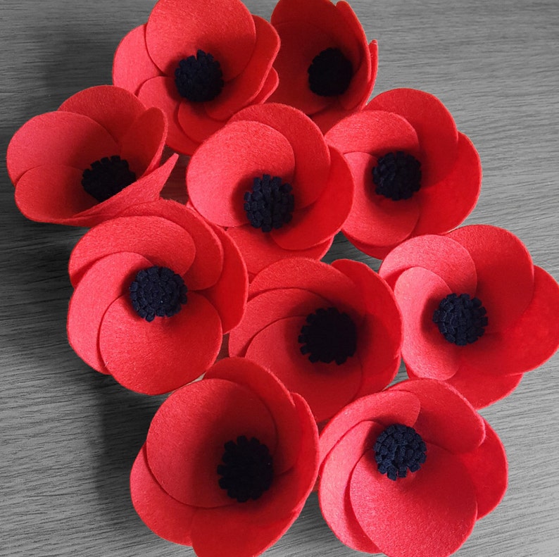 Poppy Corsage by Isolyn UK - Etsy