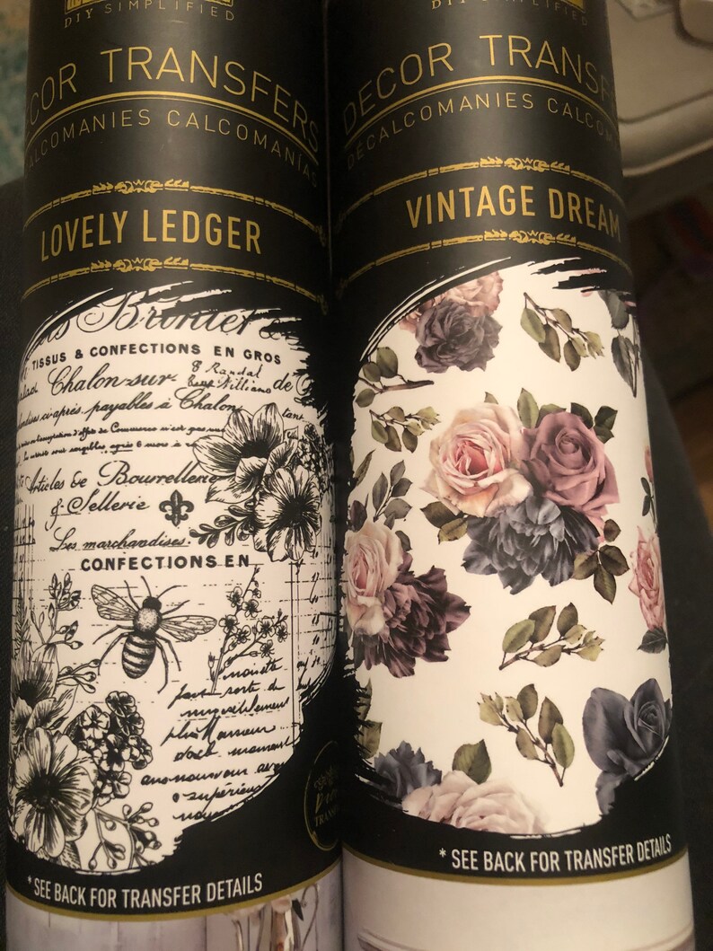 Decor Transfer Re-design With Prima | Etsy UK