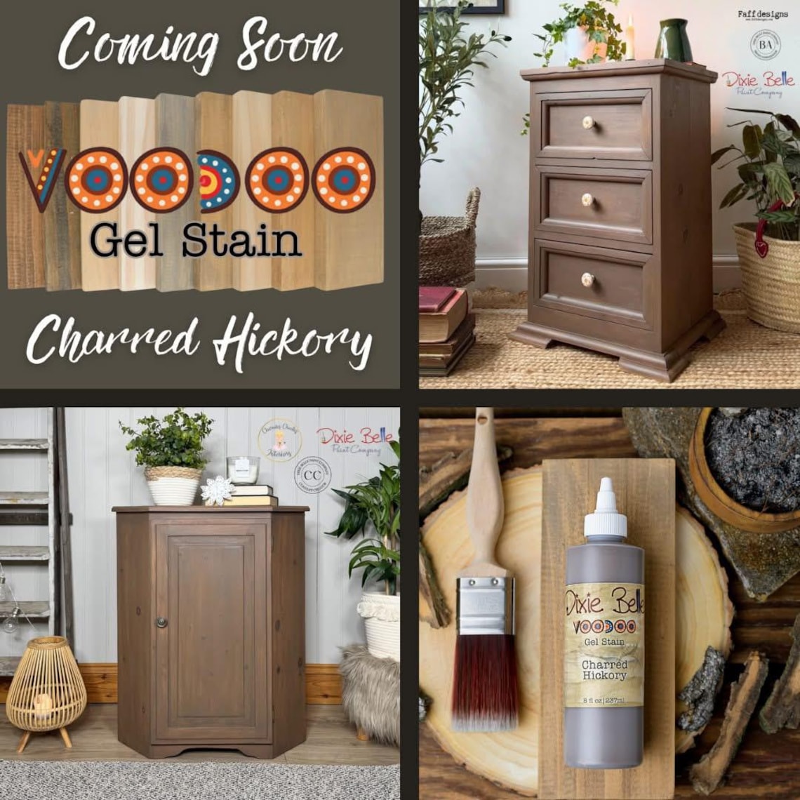 Voodoo Gel Stain - Dixie Belle Paint - Water Based Furniture Stain ...