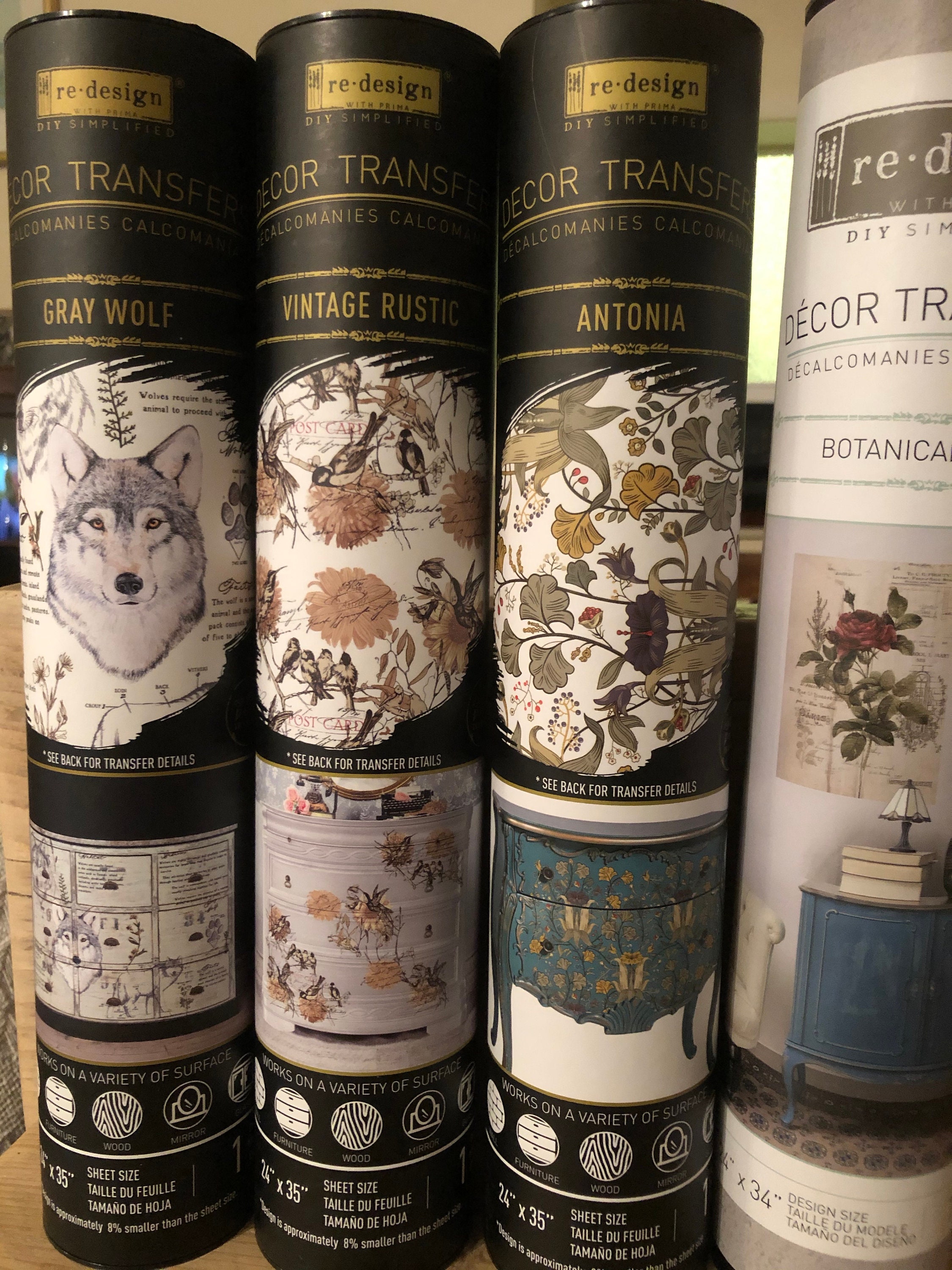 Decor Transfer Re-design With Prima | Etsy