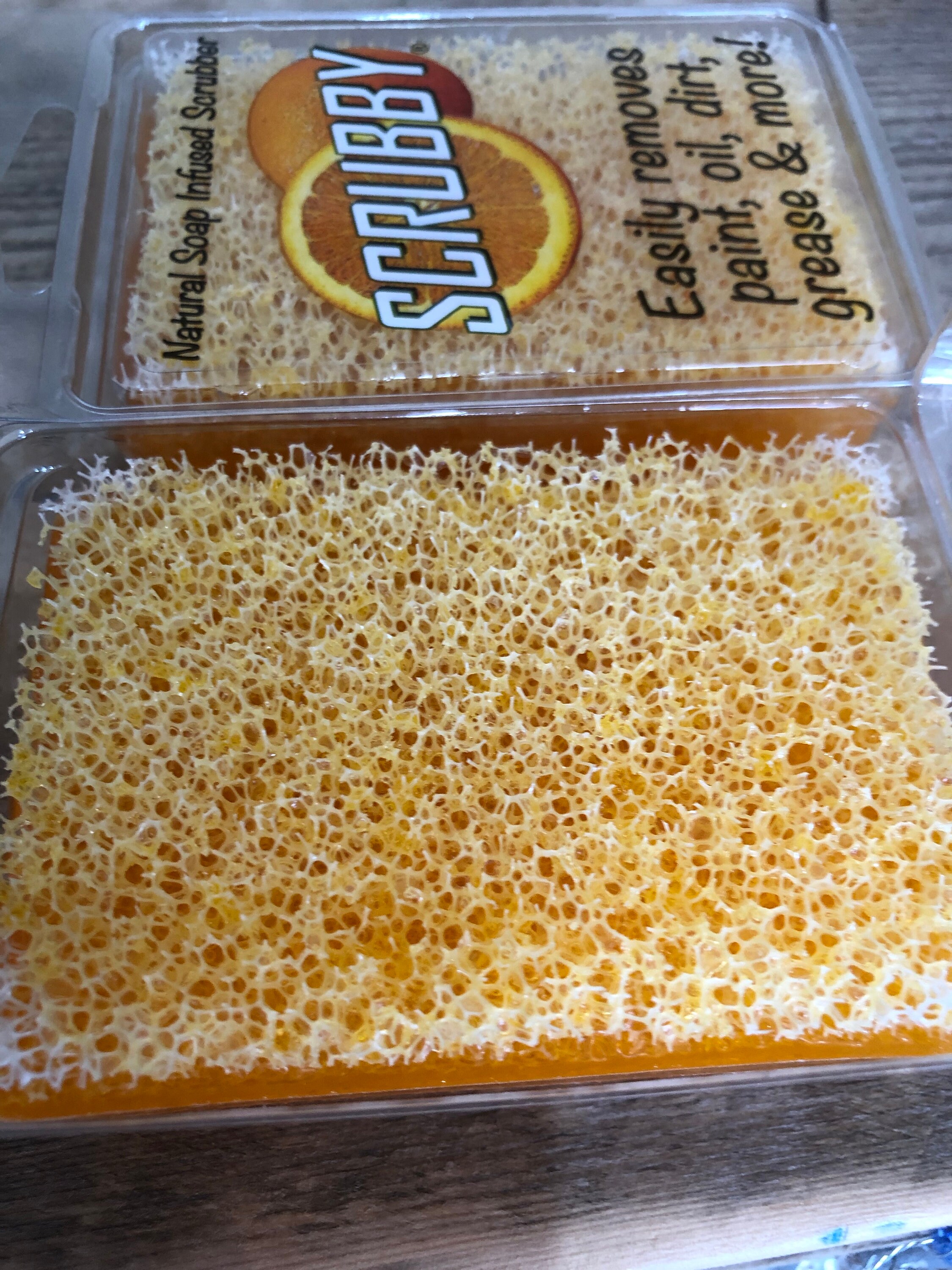 Scrubby Soap Natural Soap Infused Scrubber | Etsy