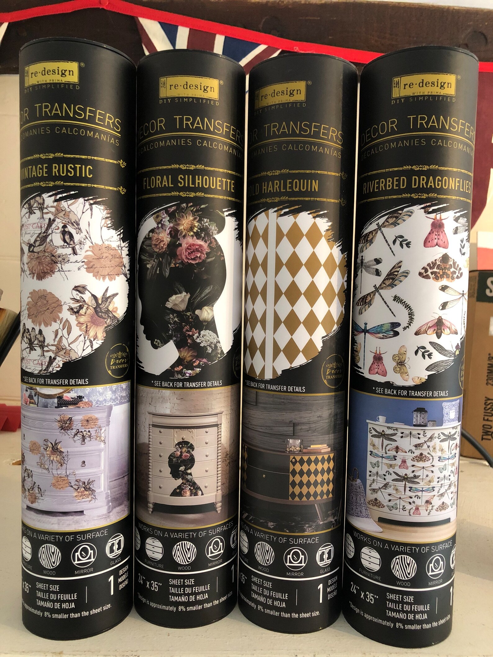 Decor Transfer Re-design With Prima - Etsy UK