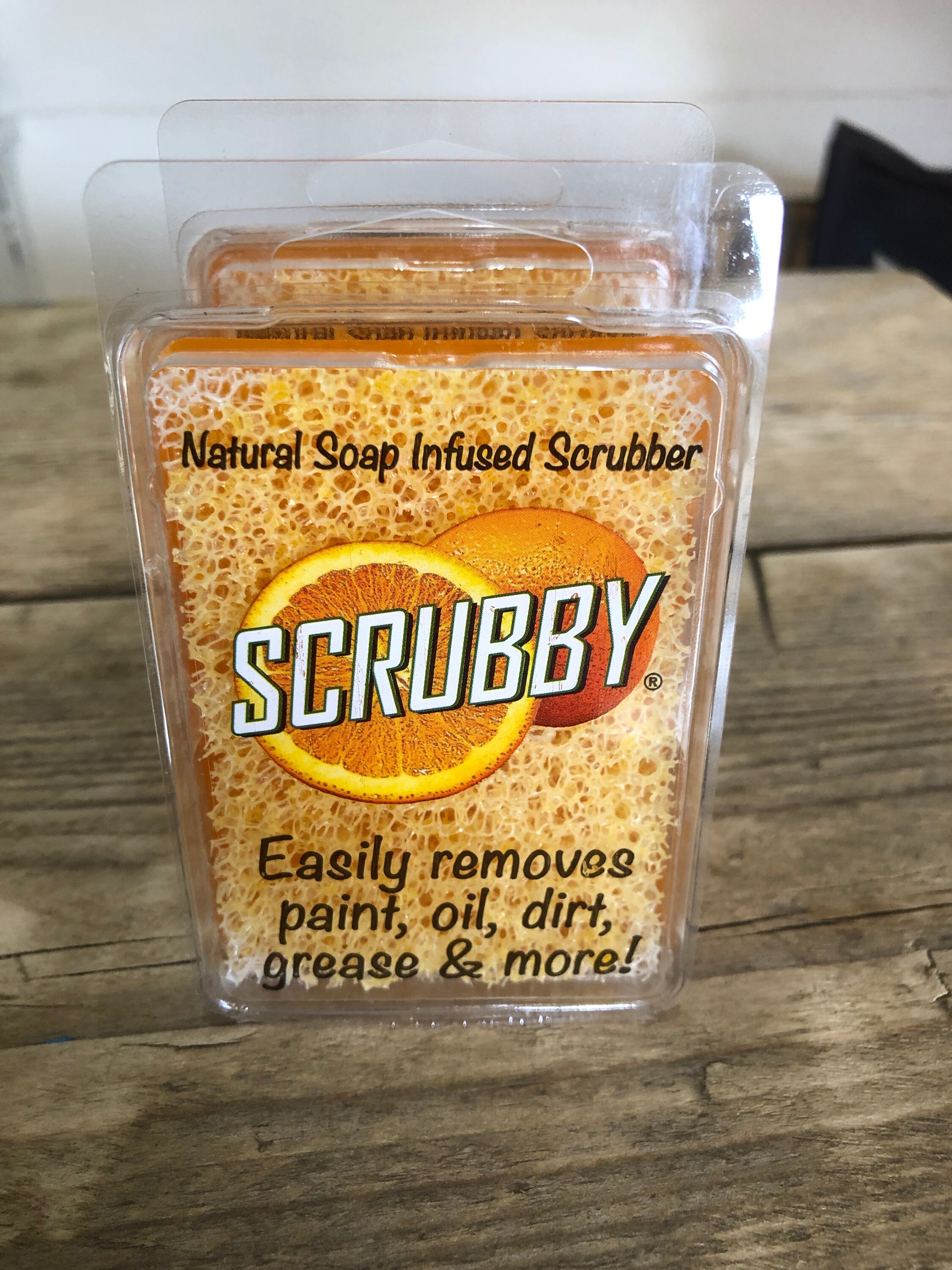 Scrubby Soap Natural Soap Infused Scrubber - Etsy UK