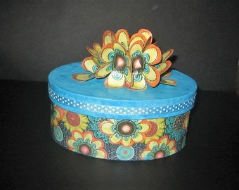 Paper Mache Box - Etsy