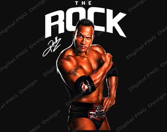 THE ROCK WWE Png , Instant Download, Digital Files Png - Etsy