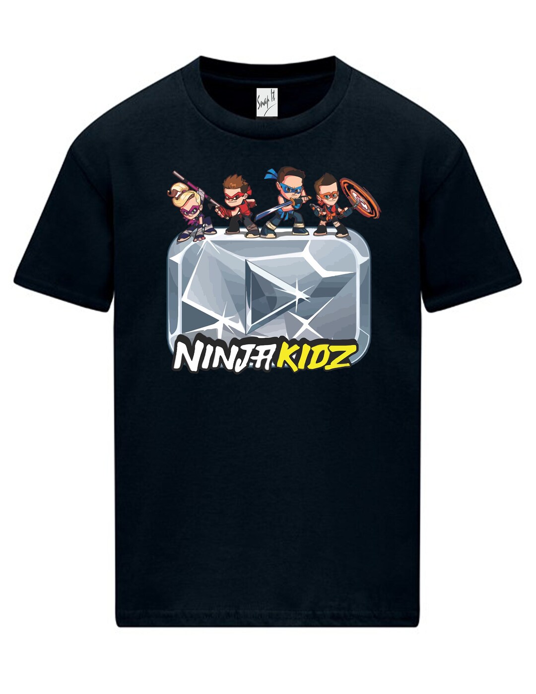 Inspired New Ninja Kidz Tv Merch Kids 2023 T-shirts Gaming Team Tee Top ...