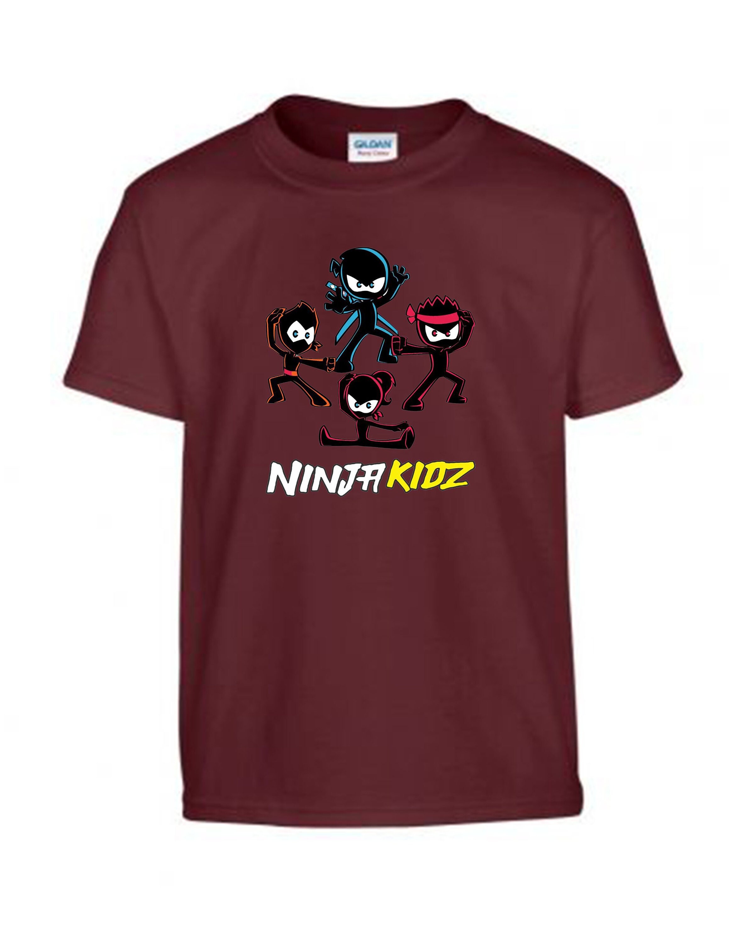 New Ninja Kidz Tv Kids 2021 T-shirt Gaming Team Top Tee Cwc | Etsy UK