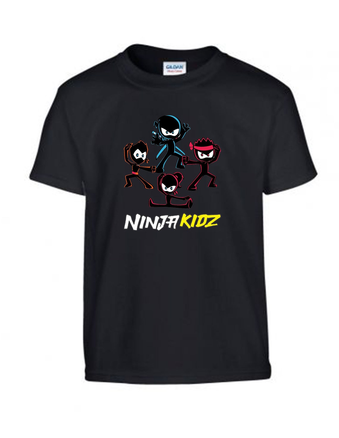 New Ninja Kidz Tv Kids 2021 T-shirt Gaming Team Top Tee Cwc - Etsy UK