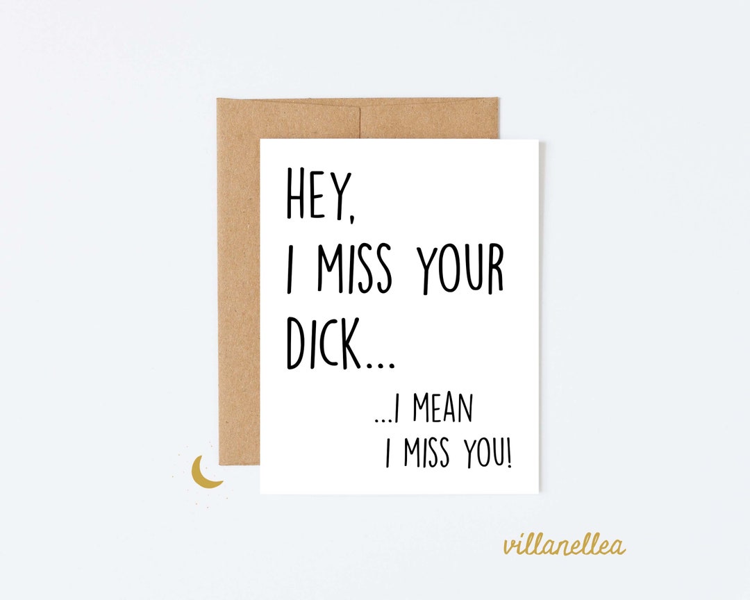 Naughty Anniversary Card, Sexy Card for Girlfriend, Dick Card, Sex Card ...