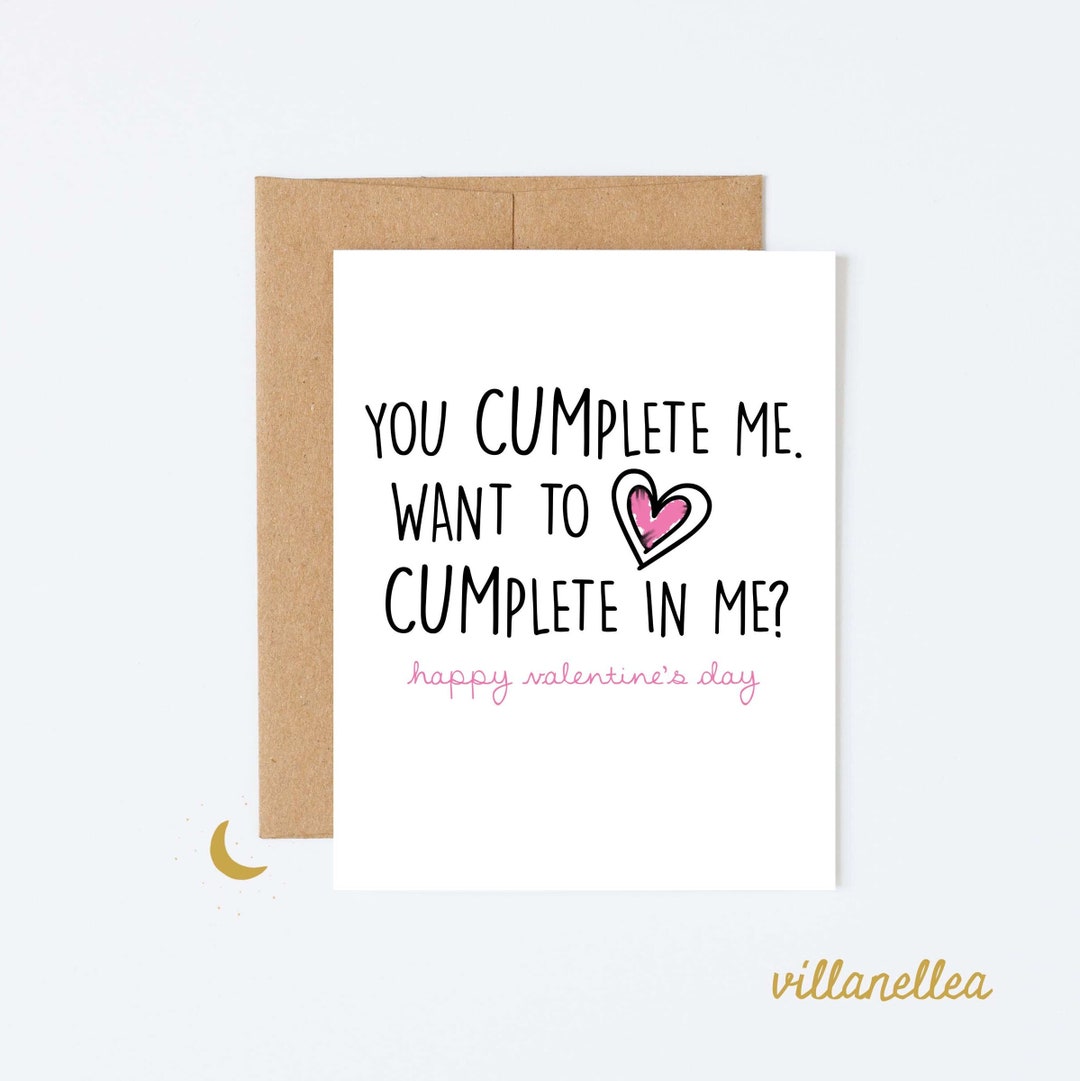 Dirty Love Card, Raunchy Valentine Card, Anniversary Card for Husband ...