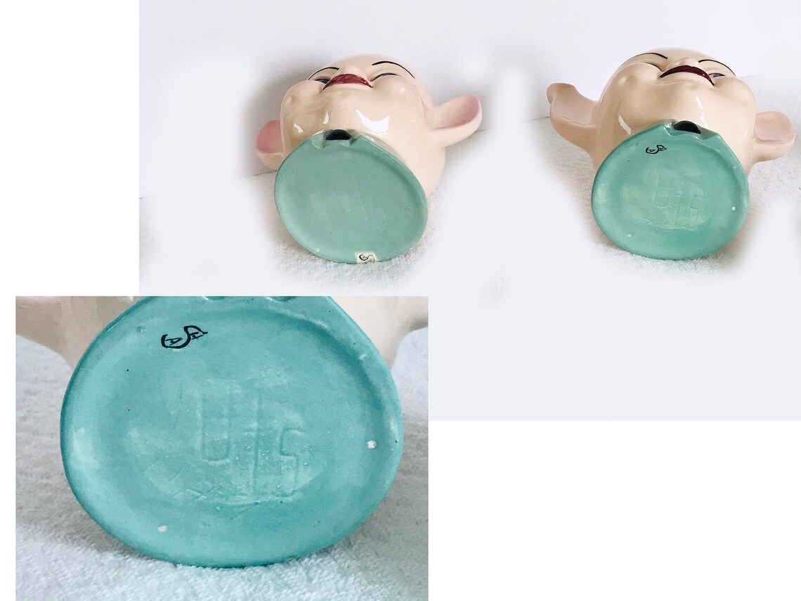 Midcentury SFA Pixie Elf Creamer Sugar Salt Pepper Sets Sold | Etsy