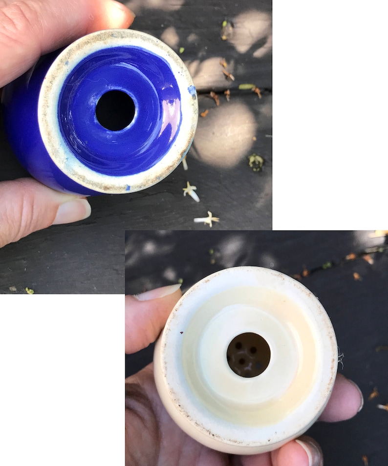 Vintage Fiestaware Homer Laughlin Salt and Pepper Shakers - Etsy