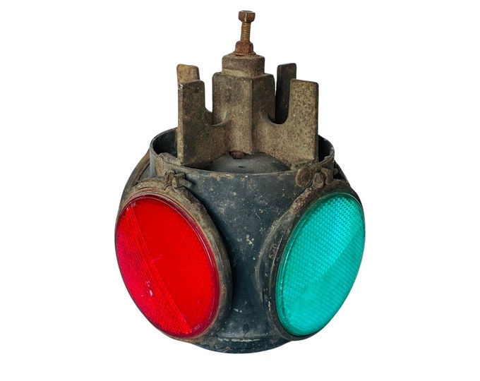 Antique Dressel Arlington 4 Way Train Switch Railroad Signal Lantern ...
