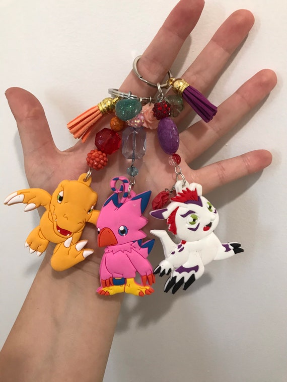Digimon Keychains - Etsy