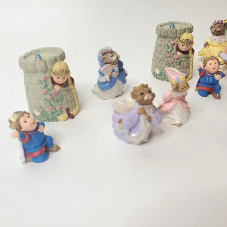 Hallmark Miniatures Rapunzel Cinderella Sets - Etsy