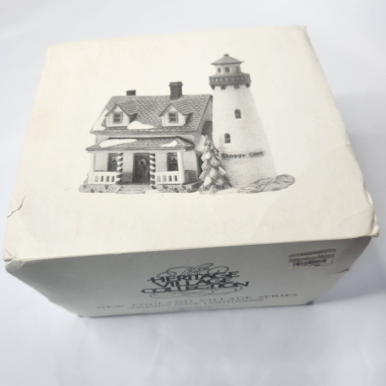 Dept 56 Craggy Cove Lighthouse Vintage 1987 Lights up Retired - Etsy