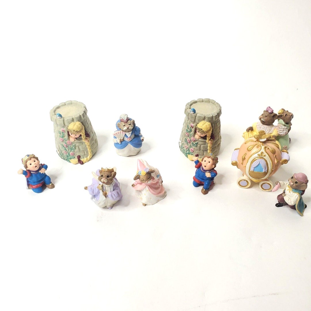 Hallmark Miniatures Rapunzel Cinderella Sets - Etsy