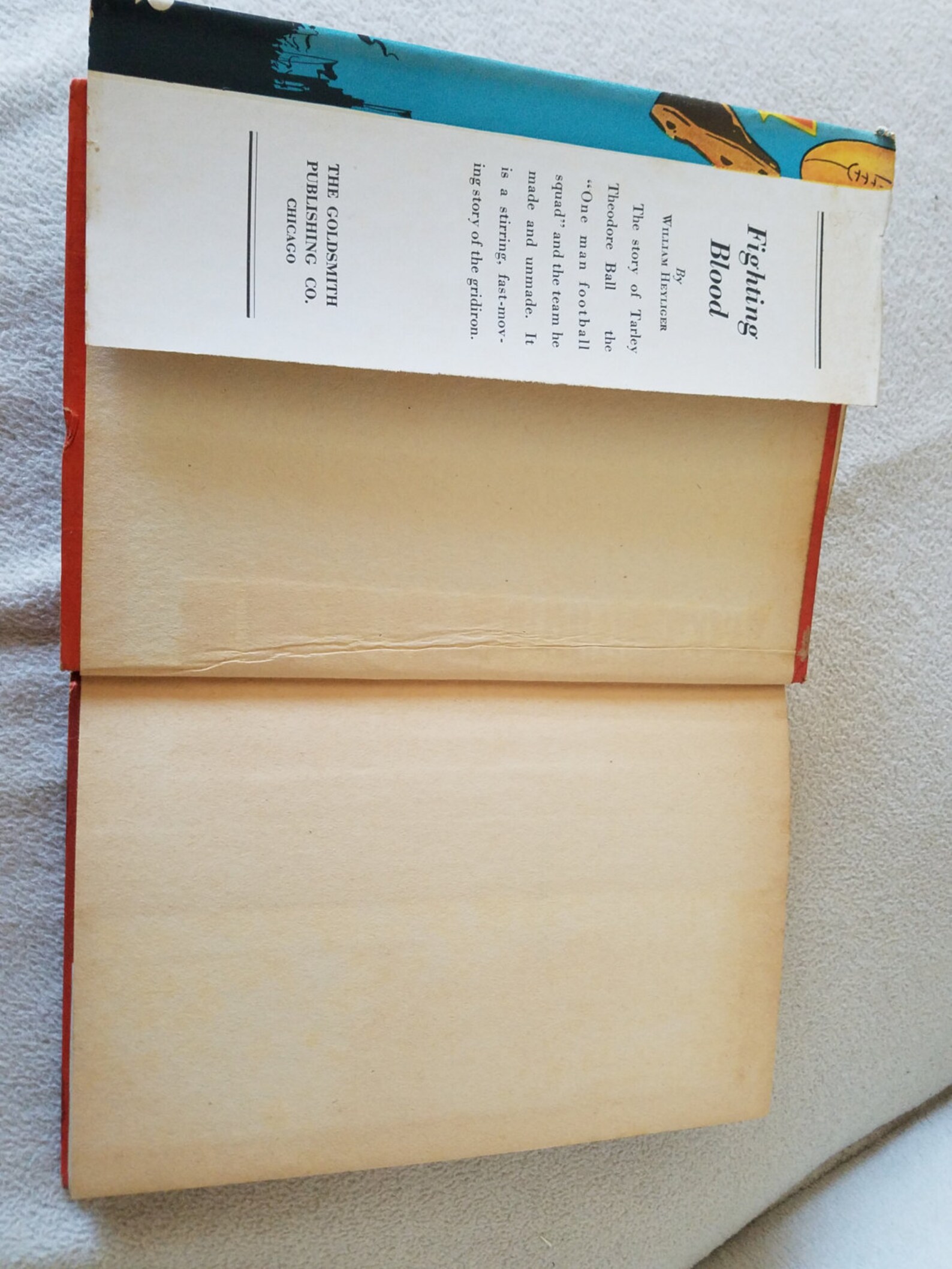 Fighting Blood William Heyliger Vintage Book 1936 - Etsy