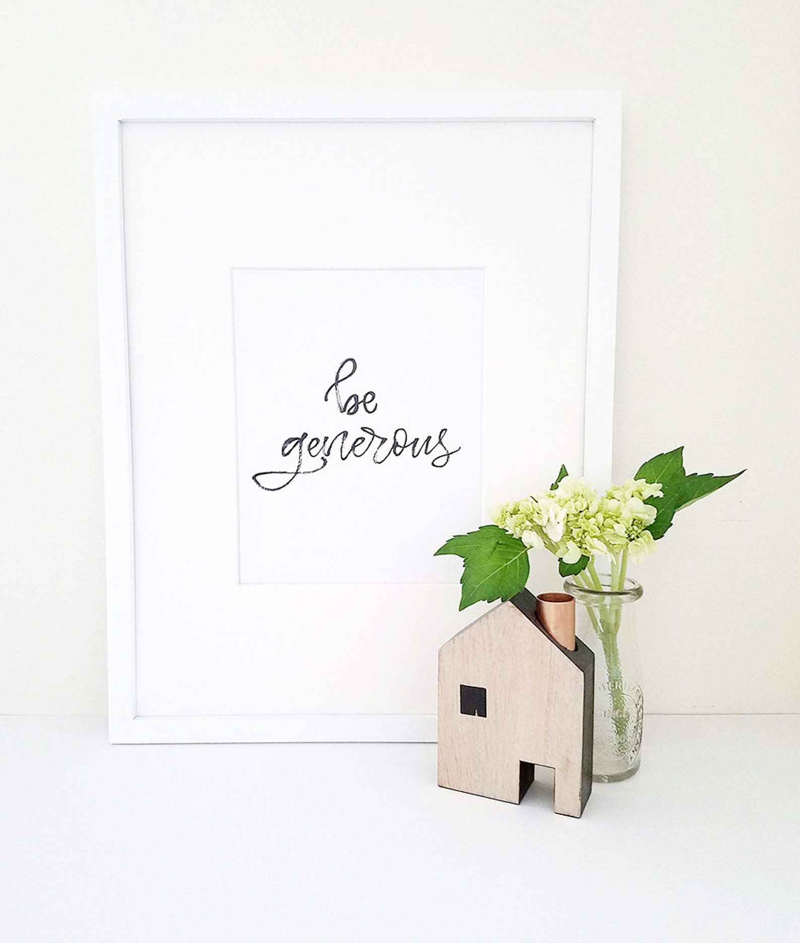 Be Generous Be Generous Print Digital Download Brush - Etsy