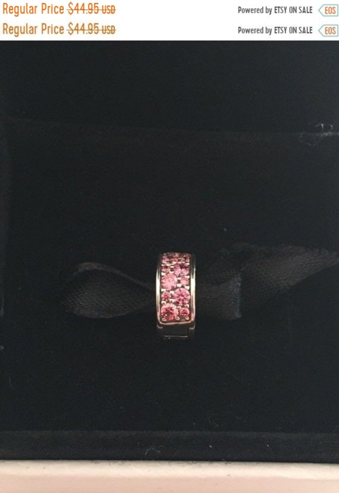 Véritable Pandora Sterling Silver Shining Elegance, Rose CZ 791817Pcz ...