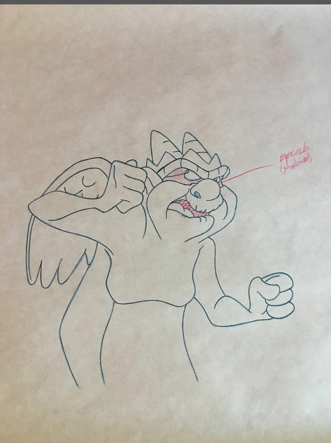 Original Disney Hunchback of Notre Dame Laverne Animation Production ...