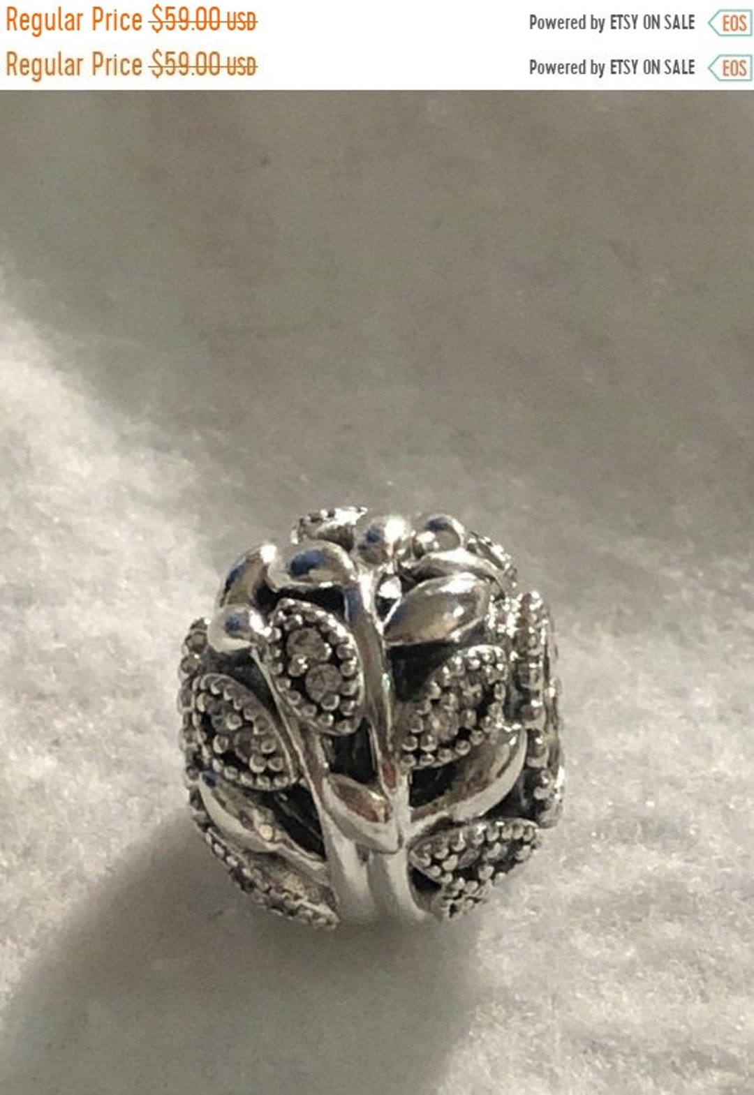 Genuine Pandora Openwork Family Tree Charm Bead #798879C01 - Etsy