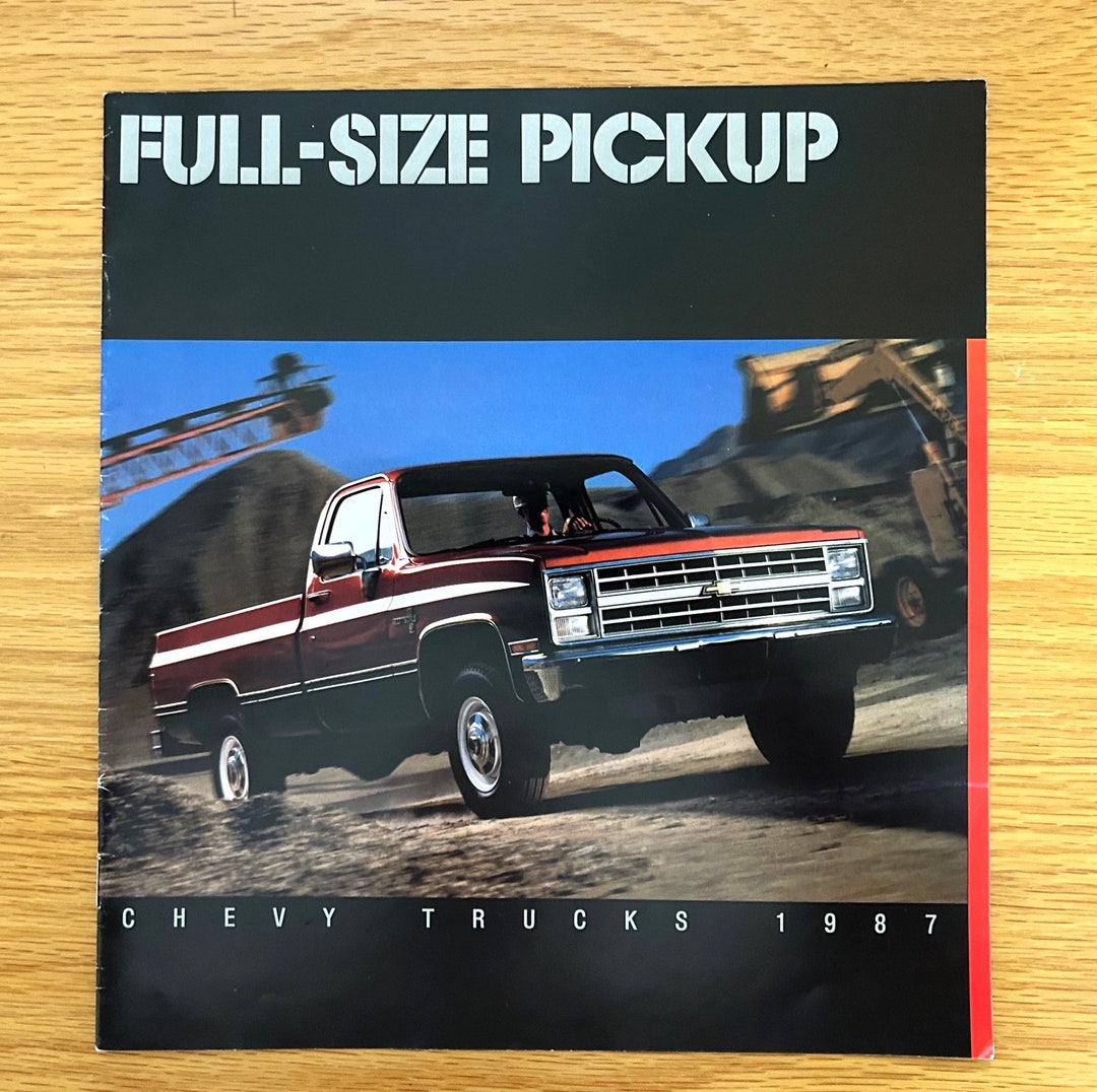 1987 Chevrolet Pickup Fleetside / Stepside / Chassis-cab / Bonus Cab ...
