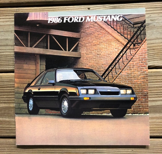 Collectibles Original Dealer Sales Brochure Mustang LX Mustang GT ...