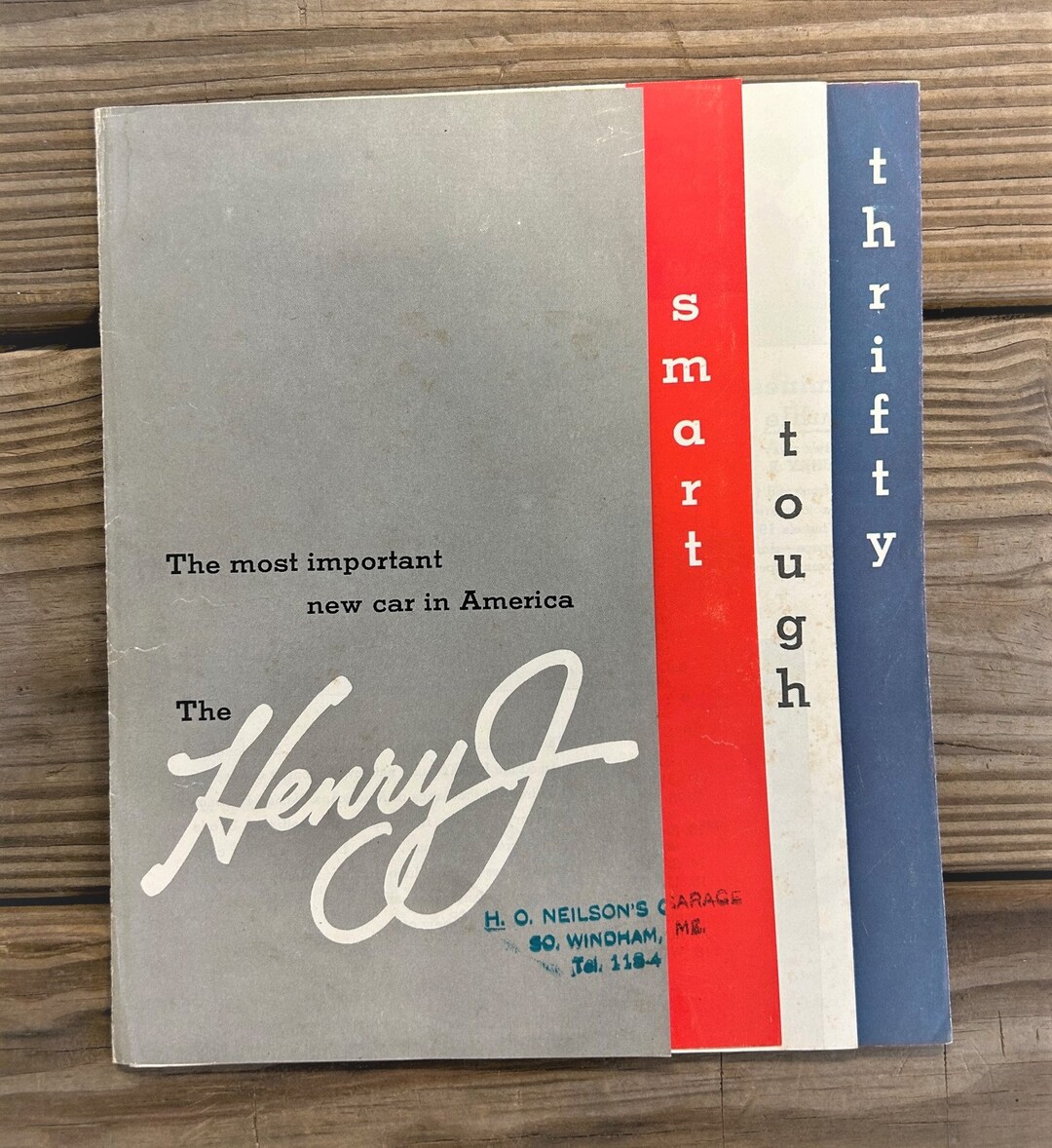 1950 Henry J Kaiser-frazer Original Dealer Showroom Sales Brochure 7 3/ ...