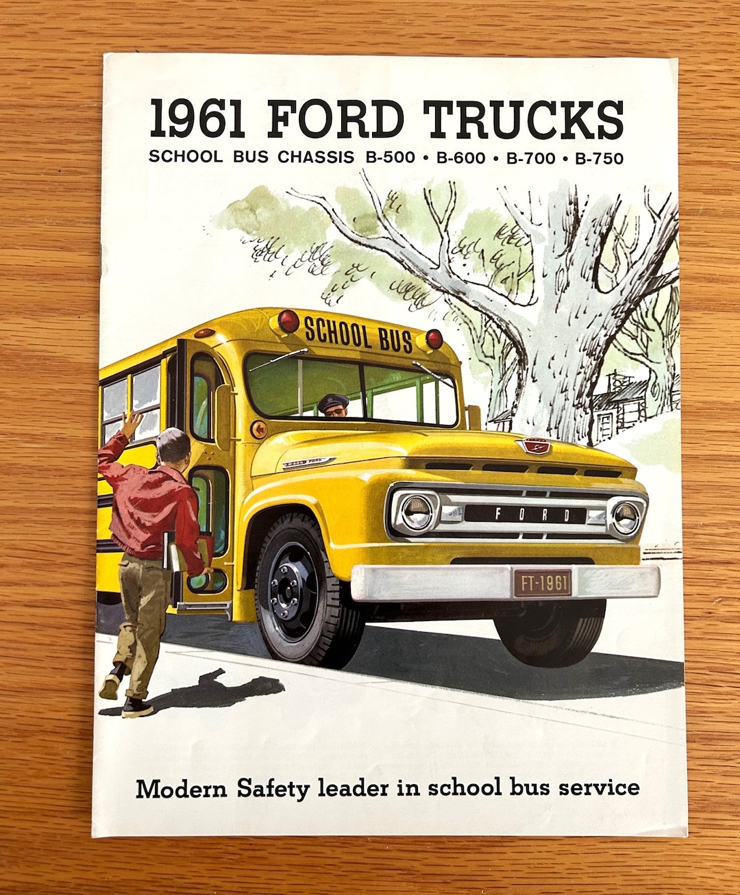 1961 Ford School Bus - Original Dealer Showroom Sales Brochure - Etsy