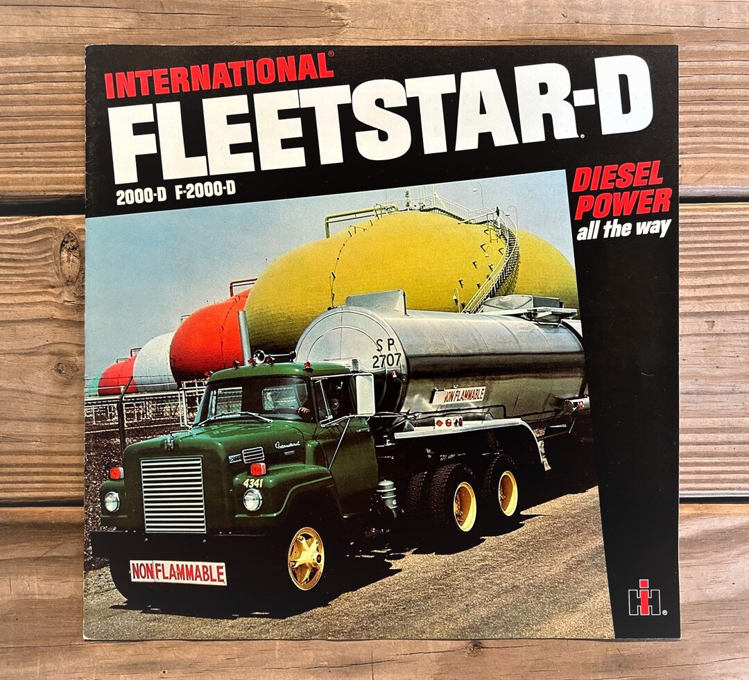 1971 International Fleetstar 2000-D / F-2000-D Original Dealer Showroom ...