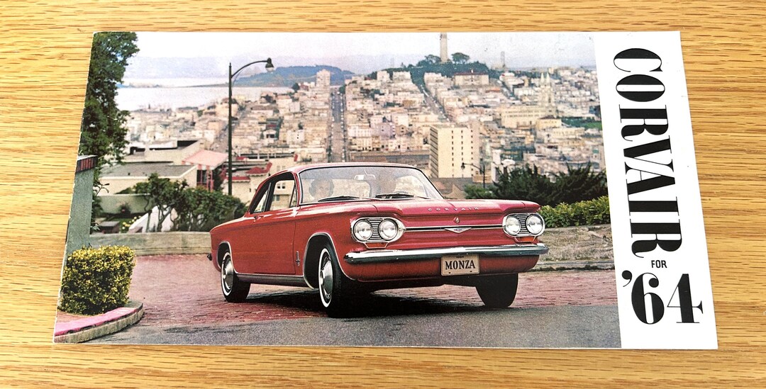 1964 Corvair by Chevrolet - Original Dealer Sales Brochure - 10 1/2" X ...