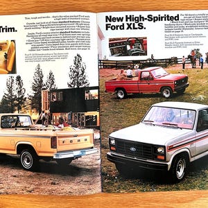 1982 Ford Pickup - F100 / F150 / F250 / F350 - Original Dealer Showroom ...