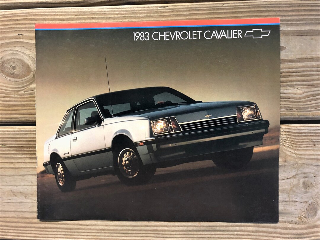 1983 Chevrolet Cavalier Original Dealer Showroom Sales Brochure 11 X 9 ...