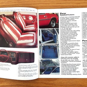 1976 AMC Pacer / Gremlin / Hornet / Matador Original Dealer Sales ...