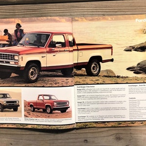 1986 Ford Ranger Pickup Ranger XLT / Ranger STX / Ranger XL Original ...