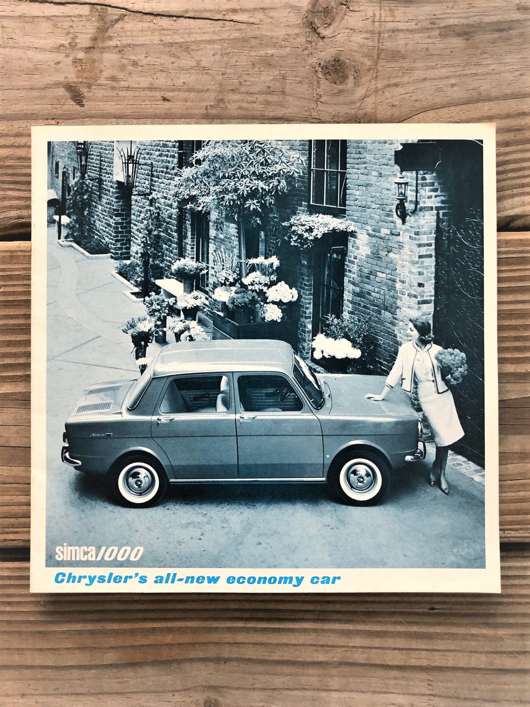 1964 Chrysler Simca 1000 / Simca 1000 Coupe Original Dealer - Etsy