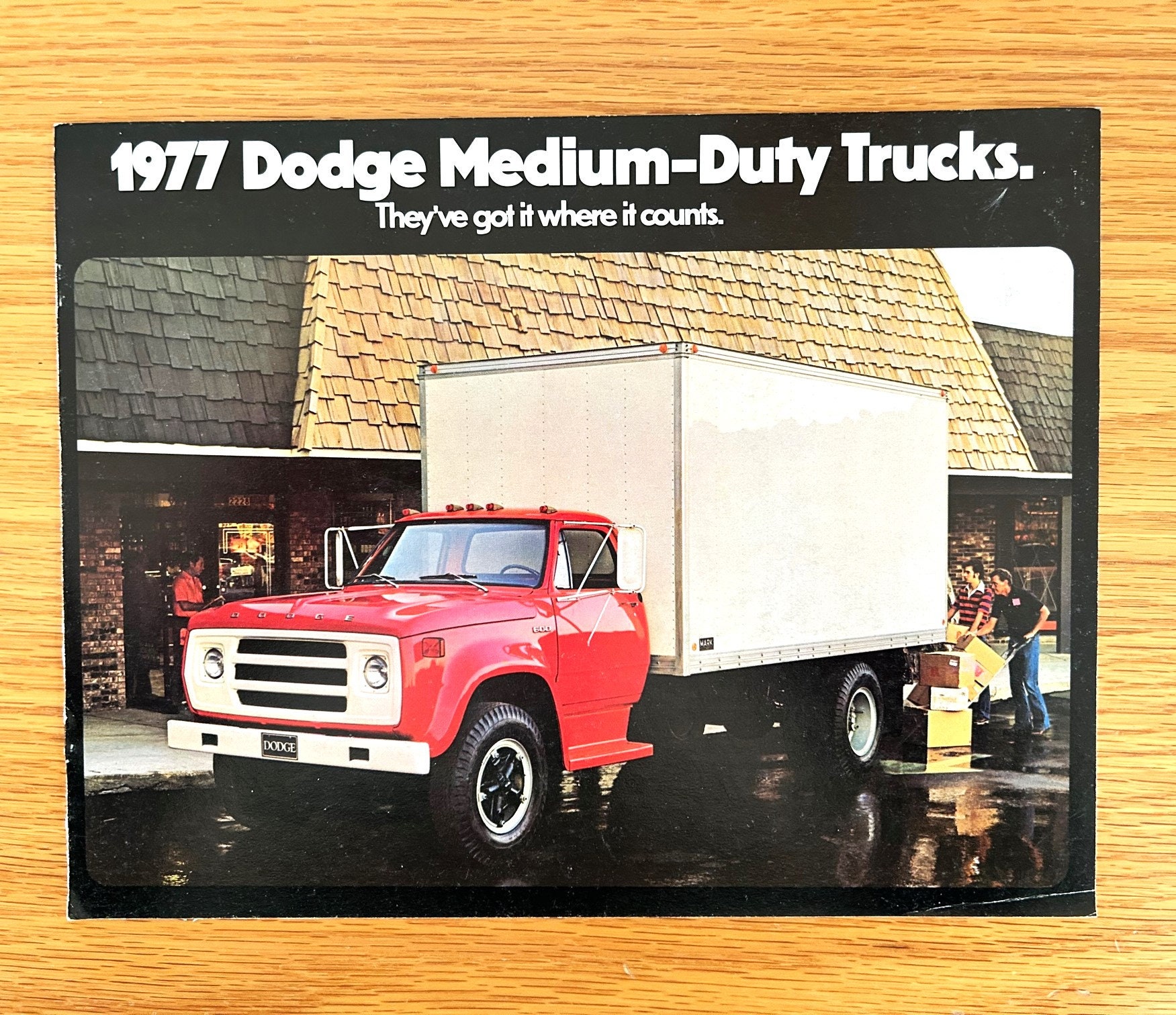 1977 Dodge Medium-duty Trucks Original Dealer Showroom Sales Brochure ...