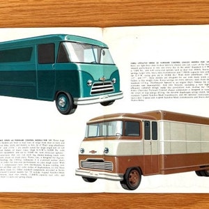 1959 Chevrolet Trucks Step-vans / Forward Control Original Dealer Sales ...