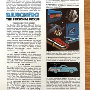 1975 Ford Ranchero - Ranchero / Ranchero 500 / Ranchero GT - Original ...