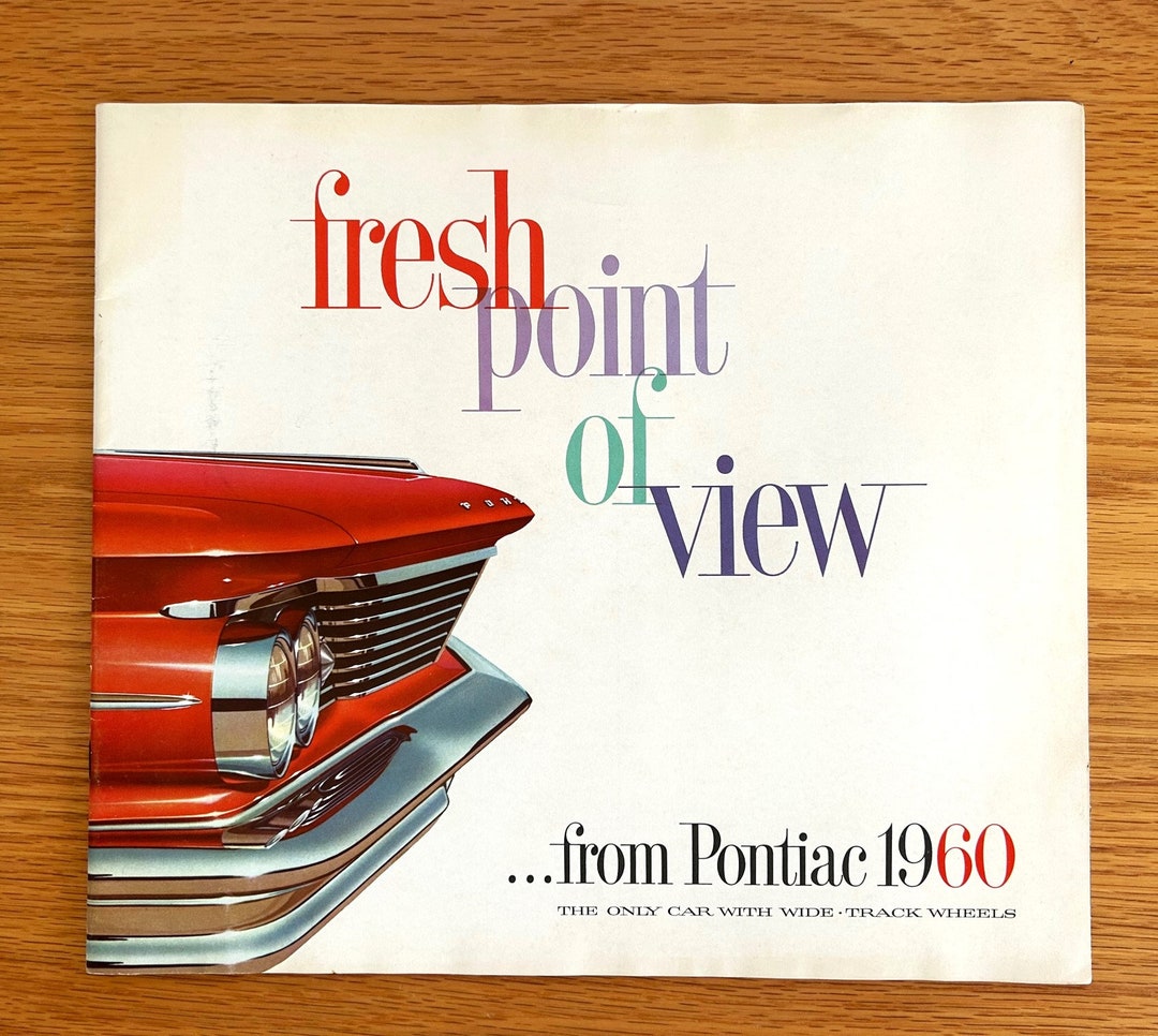 1960 Pontiac Sales Brochure: Catalina, Bonneville, Star Chief, Ventura ...