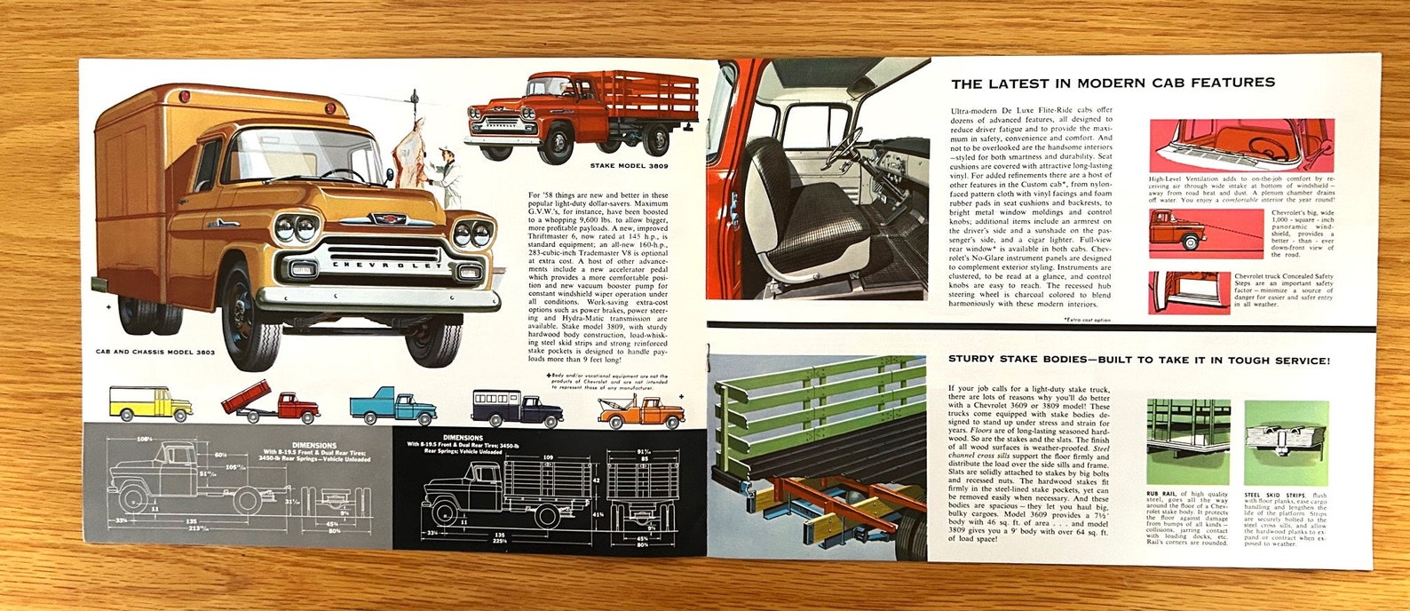 1958 Chevrolet Task Force Trucks Series 31 / Series 32 / Series 36 ...