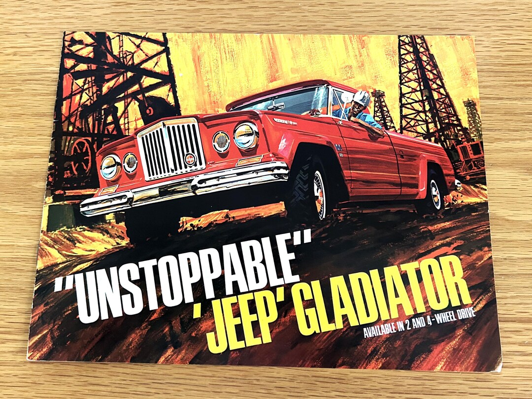 1965 Jeep Gladiator - J-200 / J-300 / Stake Models / Panel Delivery ...