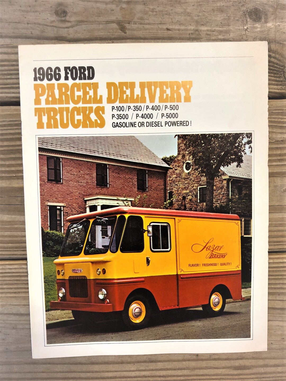1966 Ford Parcel Delivery Series P-100 / P-350 / P-400 / P-500 / P-3500 ...