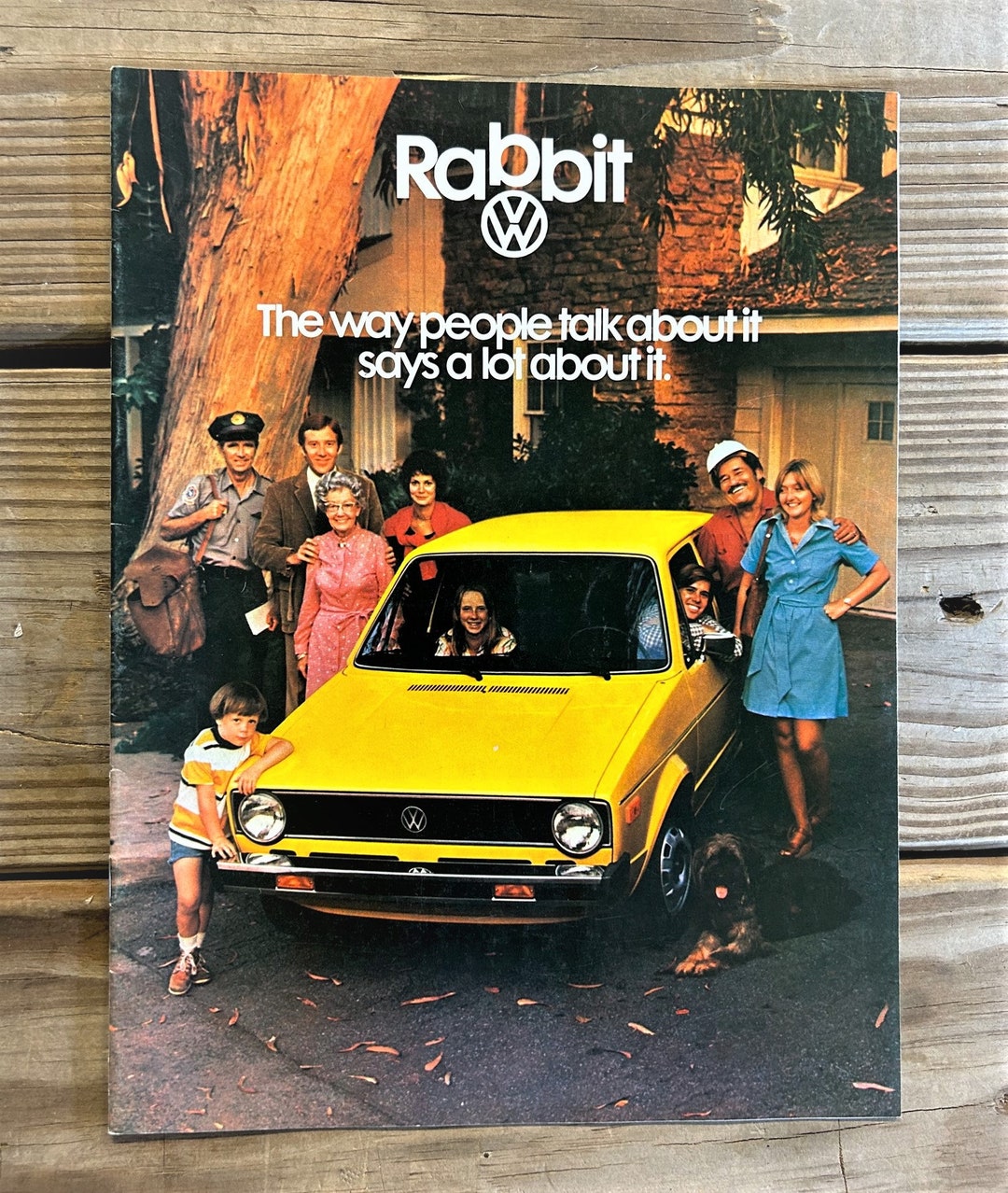 1976 Volkswagen Rabbit Original Dealer Sales Brochure 8 - Etsy