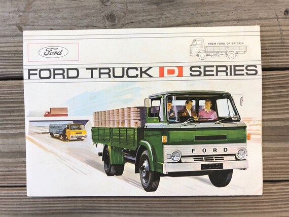 1965 Ford Trucks Ford of Britain Original Dealer Brochure - Etsy